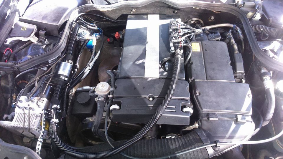 Mercedes Benz 1800cc compressor 163hp - CARGAZ